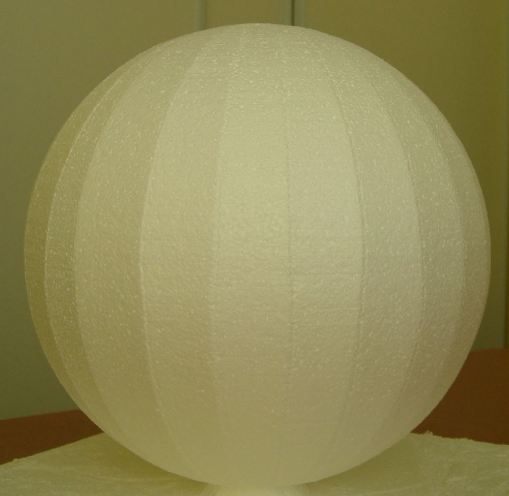 Boules et sphères en polystyrène toutes tailles | Polystyle